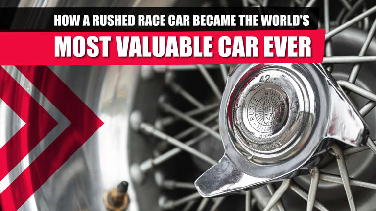 How A Rushed Race Car Became The World's Most Valuable Car