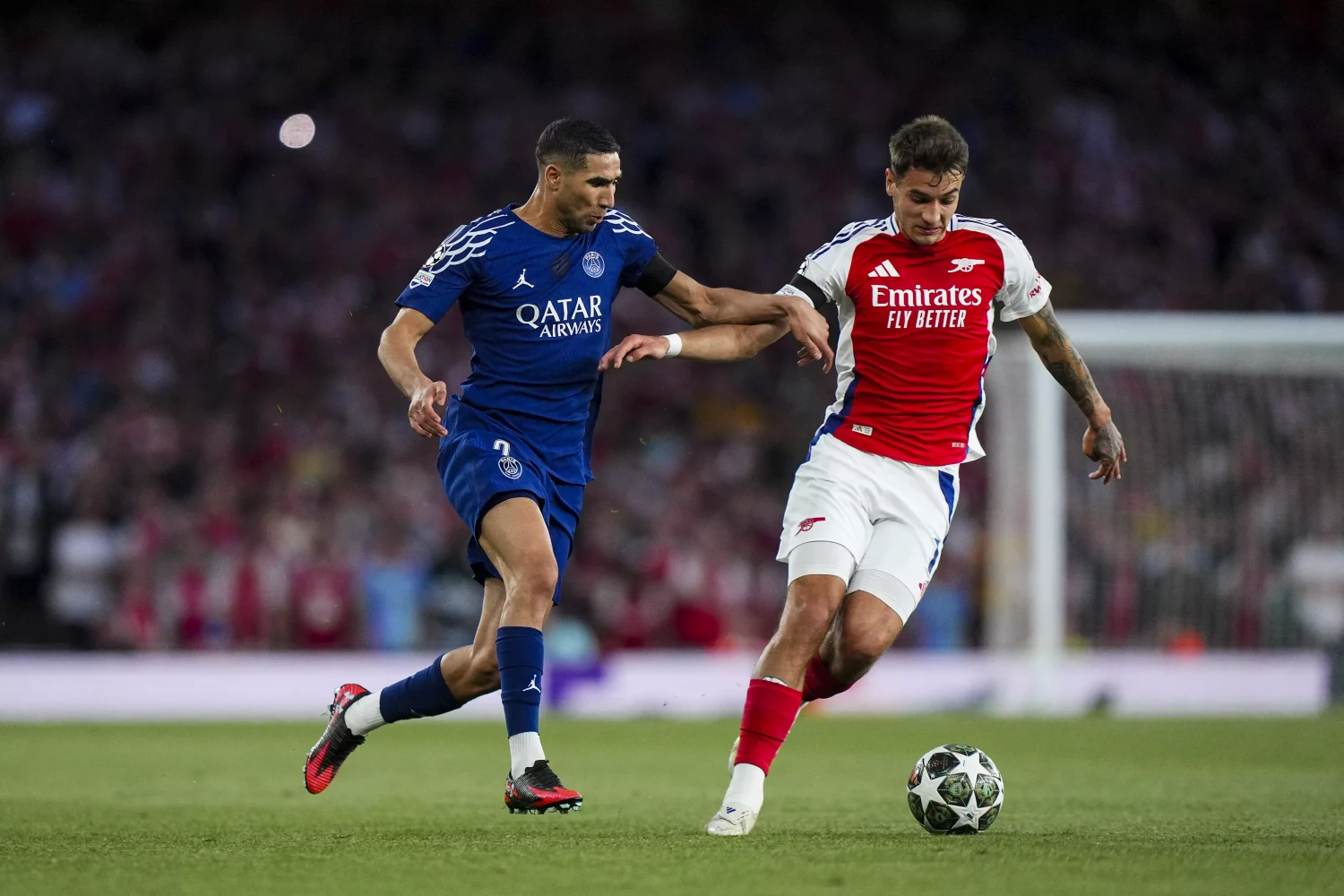 Arsenal/PSG – Hakimi discusses second leg and Dembélé’s exit