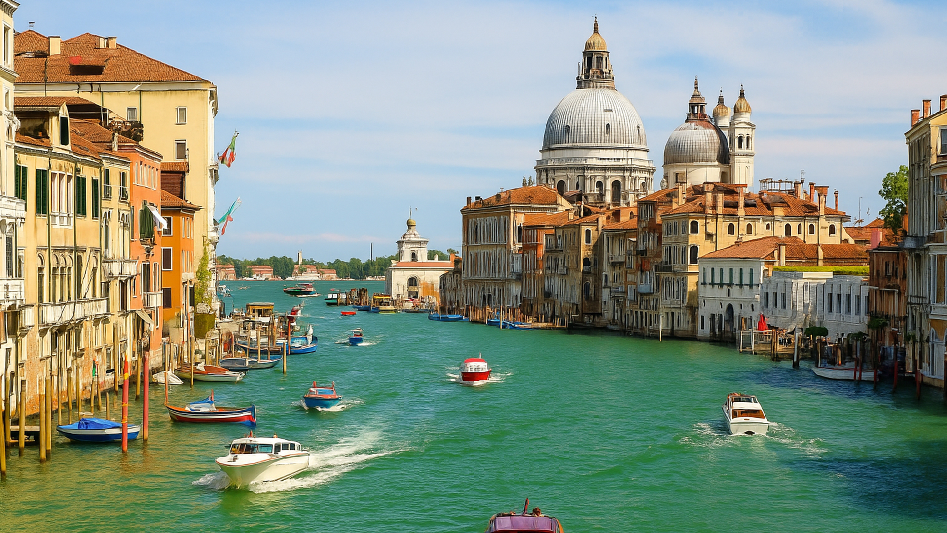 The Romantic City of Venice, Italy