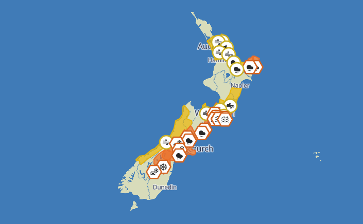 New Zealand braces for wild weather; heavy rains, severe gale and ...