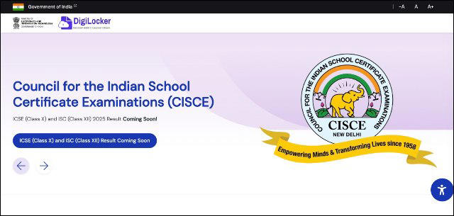 Digilocker Icse Isc Result 2025 Check Cisce Class 10 12 Result With Uid Index Number Dob At