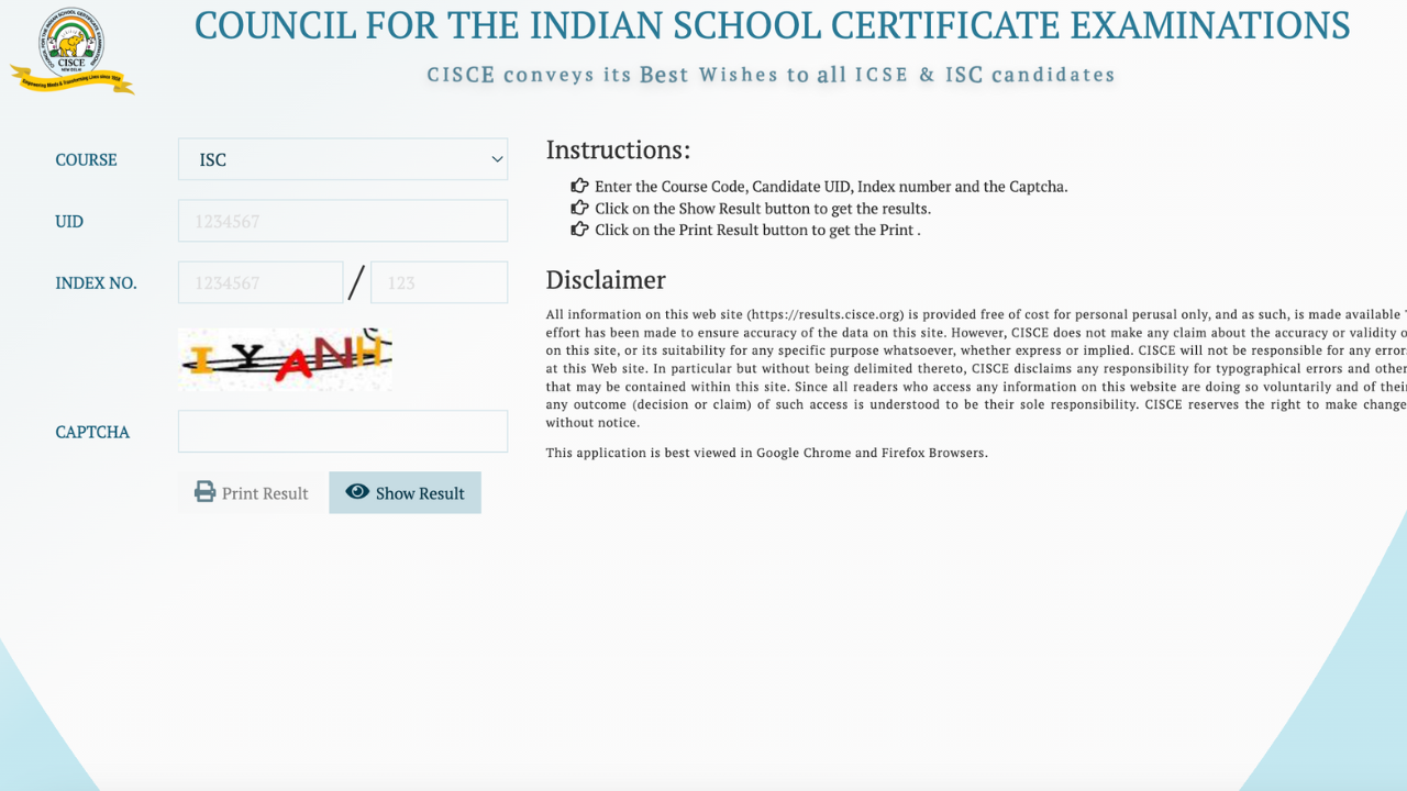 ICSE Class 12 Result 2025 declared: Check direct link to access ISC ...