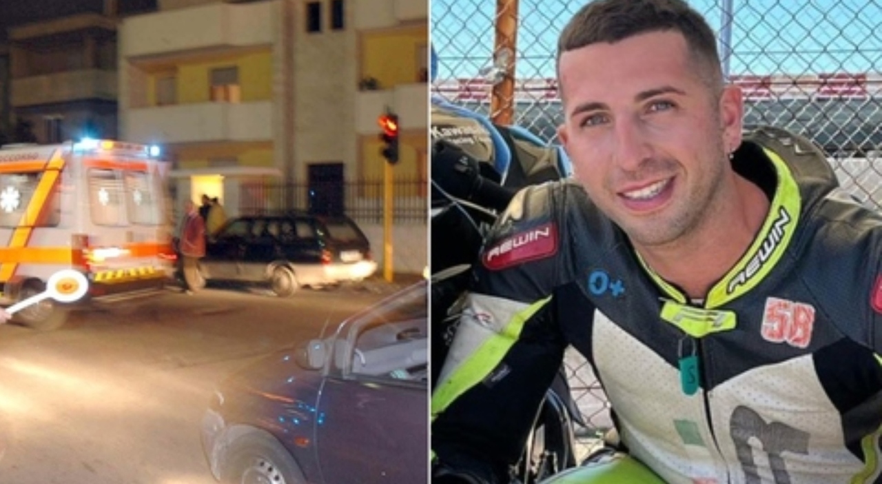 Vincenzo Lombardo morto a 30 anni in un incidente con la sua moto ...