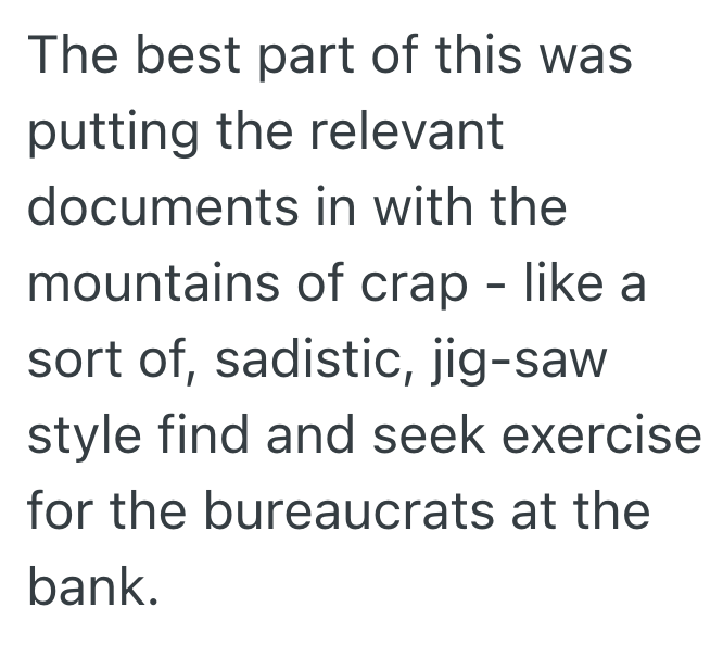 Bank Employee Wants Oil Terminal Employee To Include Everything ...