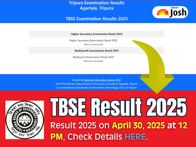 Tripura Board Result 2025 Class 10, 12: Check TBSE Result Online with ...