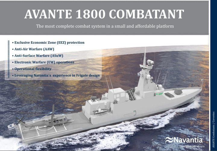 Spain : The Moroccan Navy's Avante 1800 patrol vessel to be delivered ...