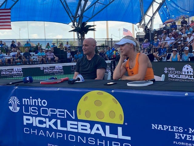 How to watch Andre Agassi make pro debut today at the 2025 US Open ...
