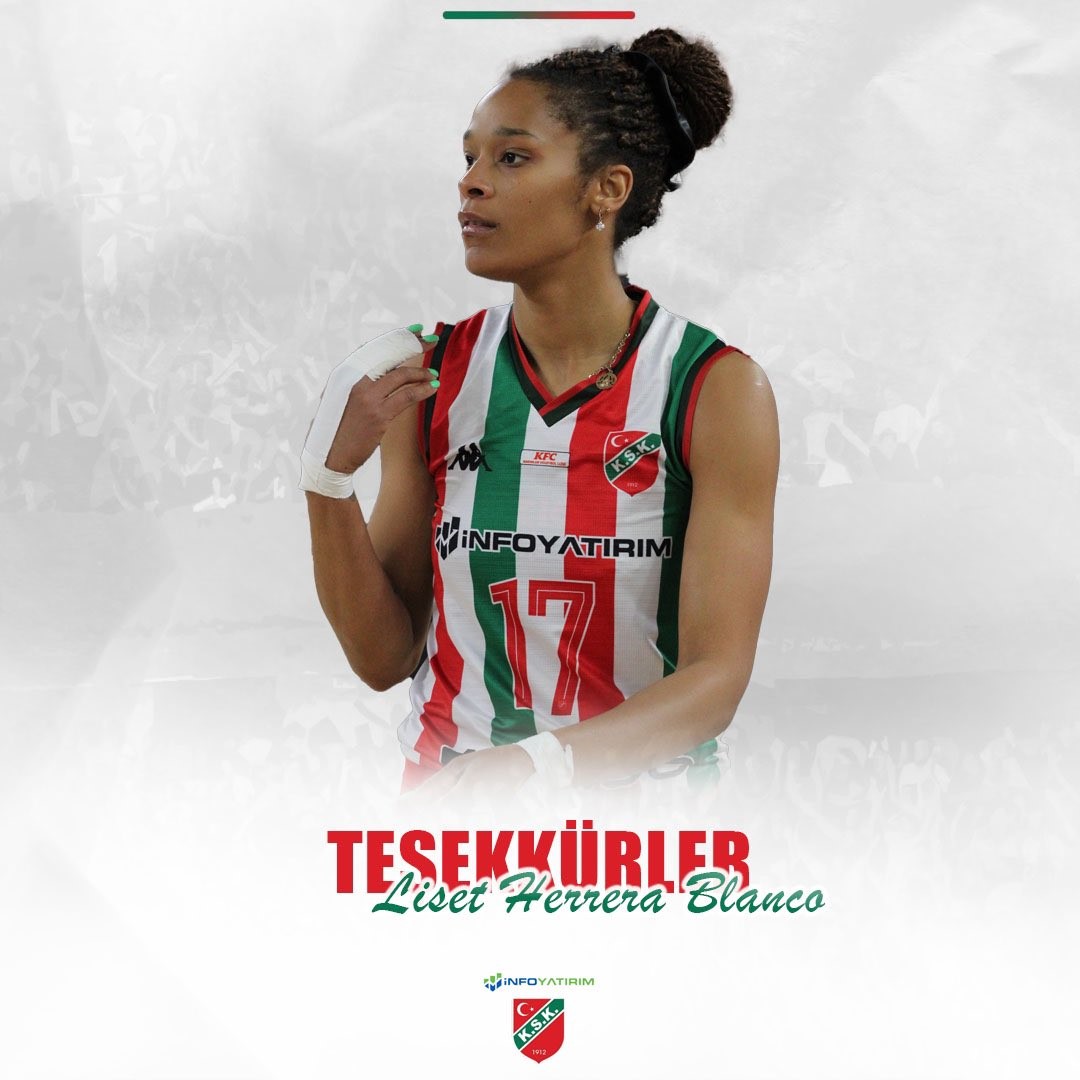 Karşıyaka Voleybol, Liset Herrera Blanco yollarını ayırdı