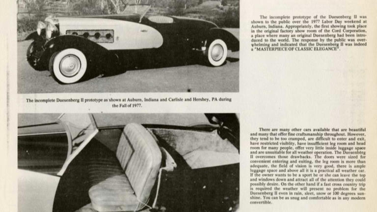 The Last Duesenberg Ever Built Had Close Ties To Chrysler