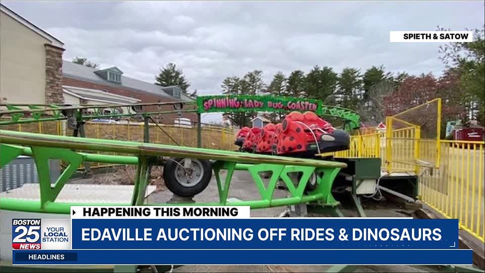 Edaville Family Theme Park puts rides and attractions up for auction