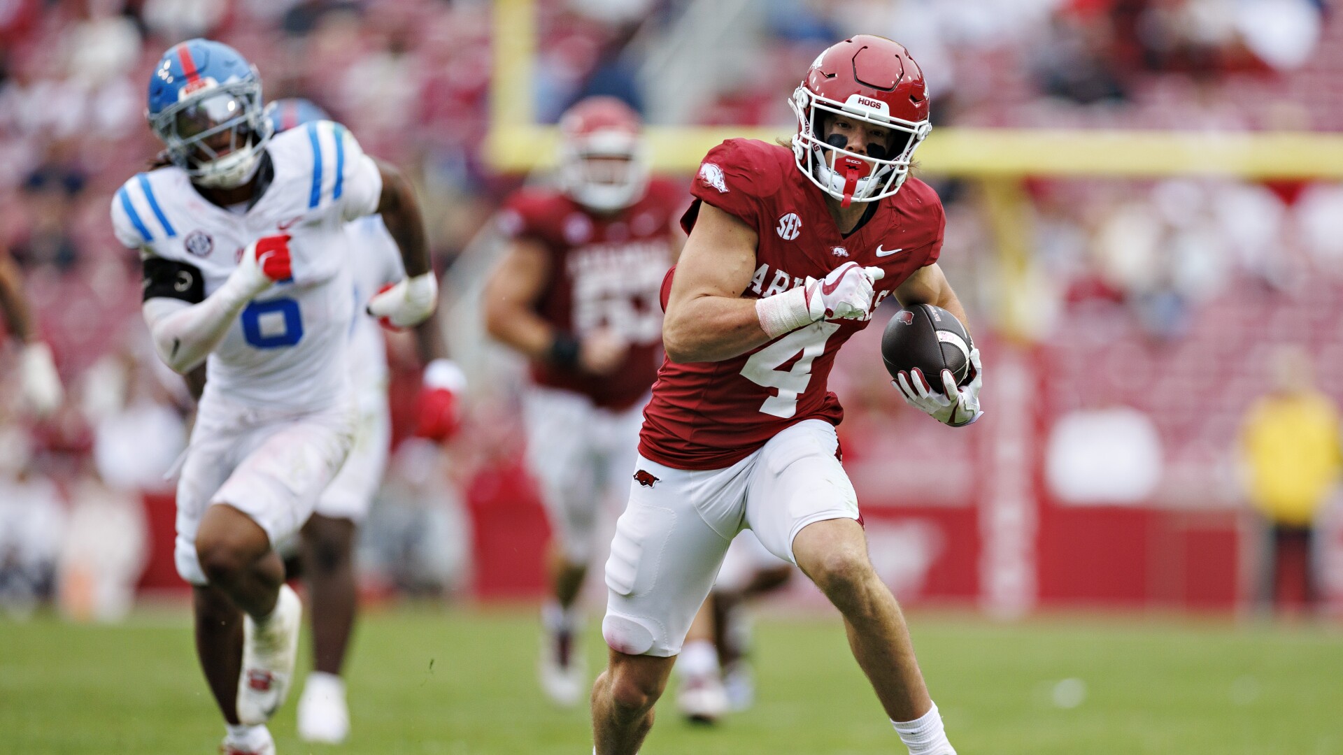 Brad Holmes: Isaac TeSlaa was my favorite receiver in the draft