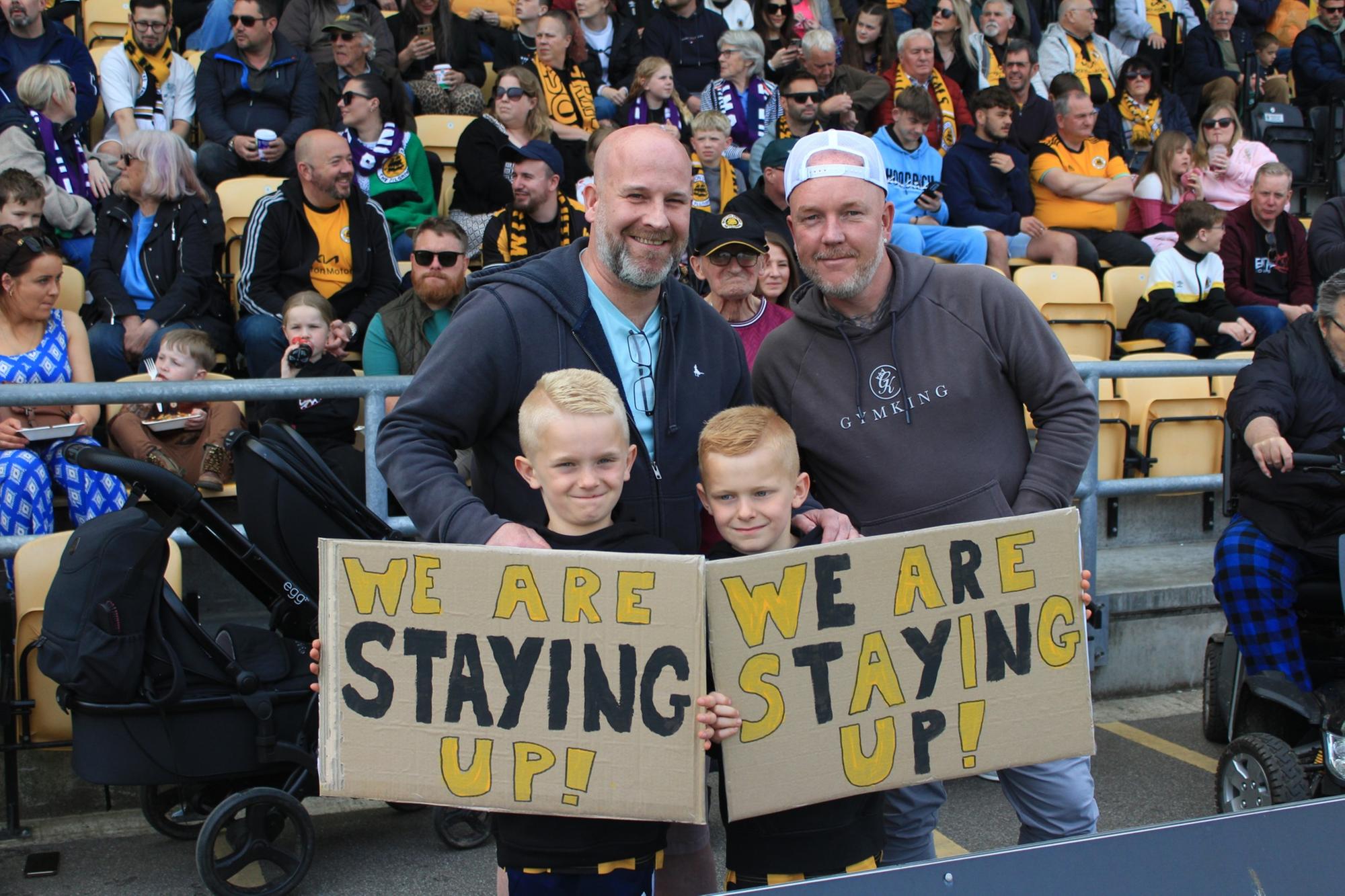 Twenty-six photos of Boston United completing their great escape ...