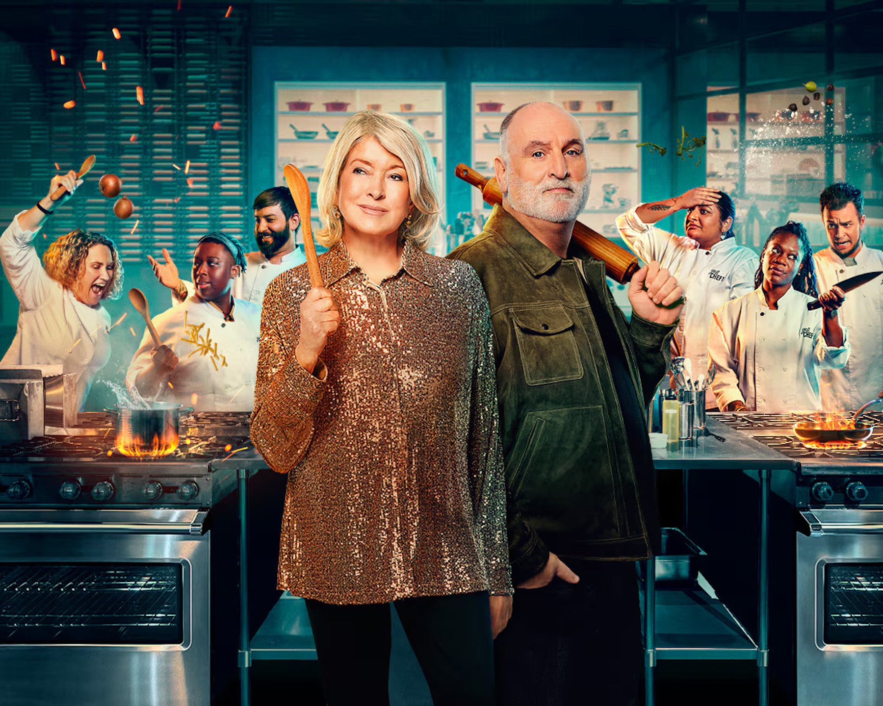 How to watch the new cooking competition 'Yes, Chef!,' hosted by José ...