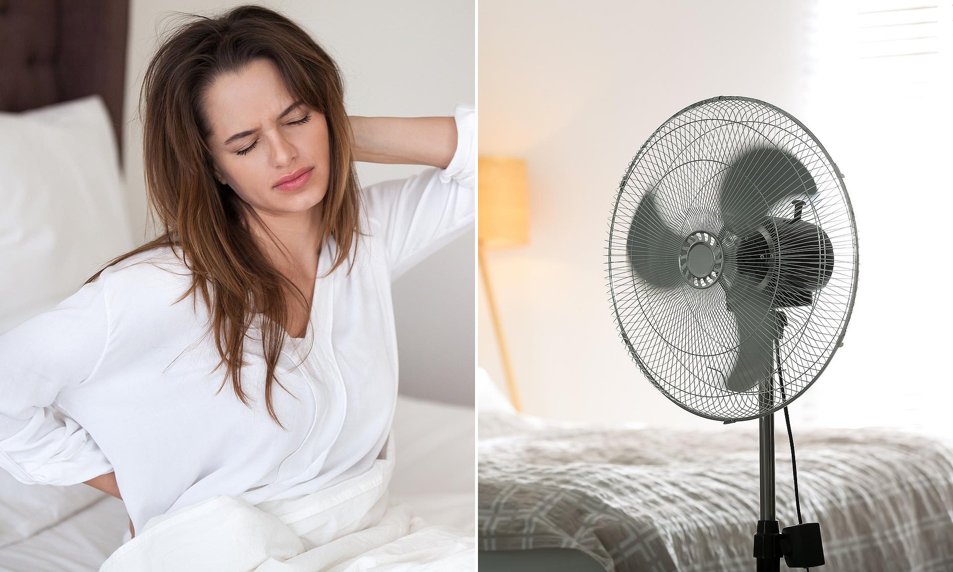 Doctor issues warning against sleeping with the fan on during hot weather
