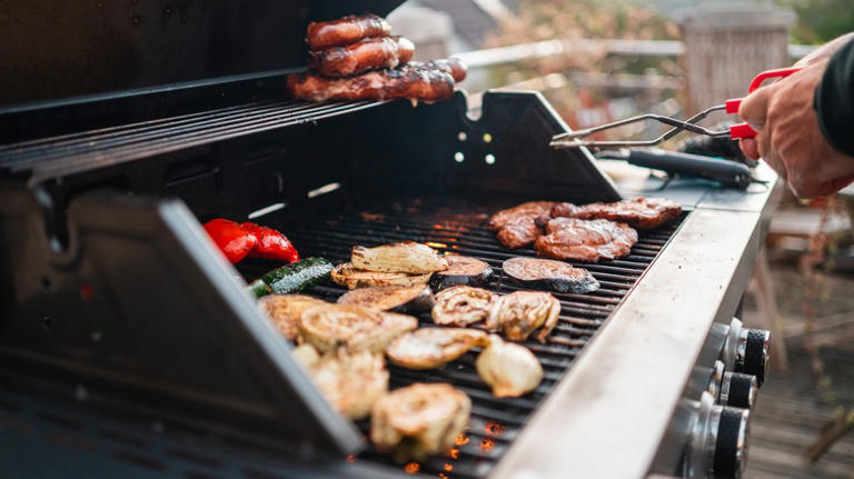 Create More Grilling Space Using A Clever Wire Rack Trick