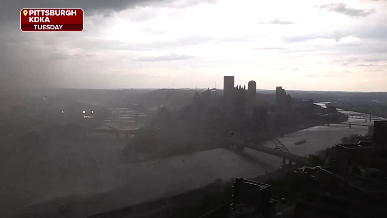 Watch: Timelapse video shows severe weather blasting through Pittsburgh