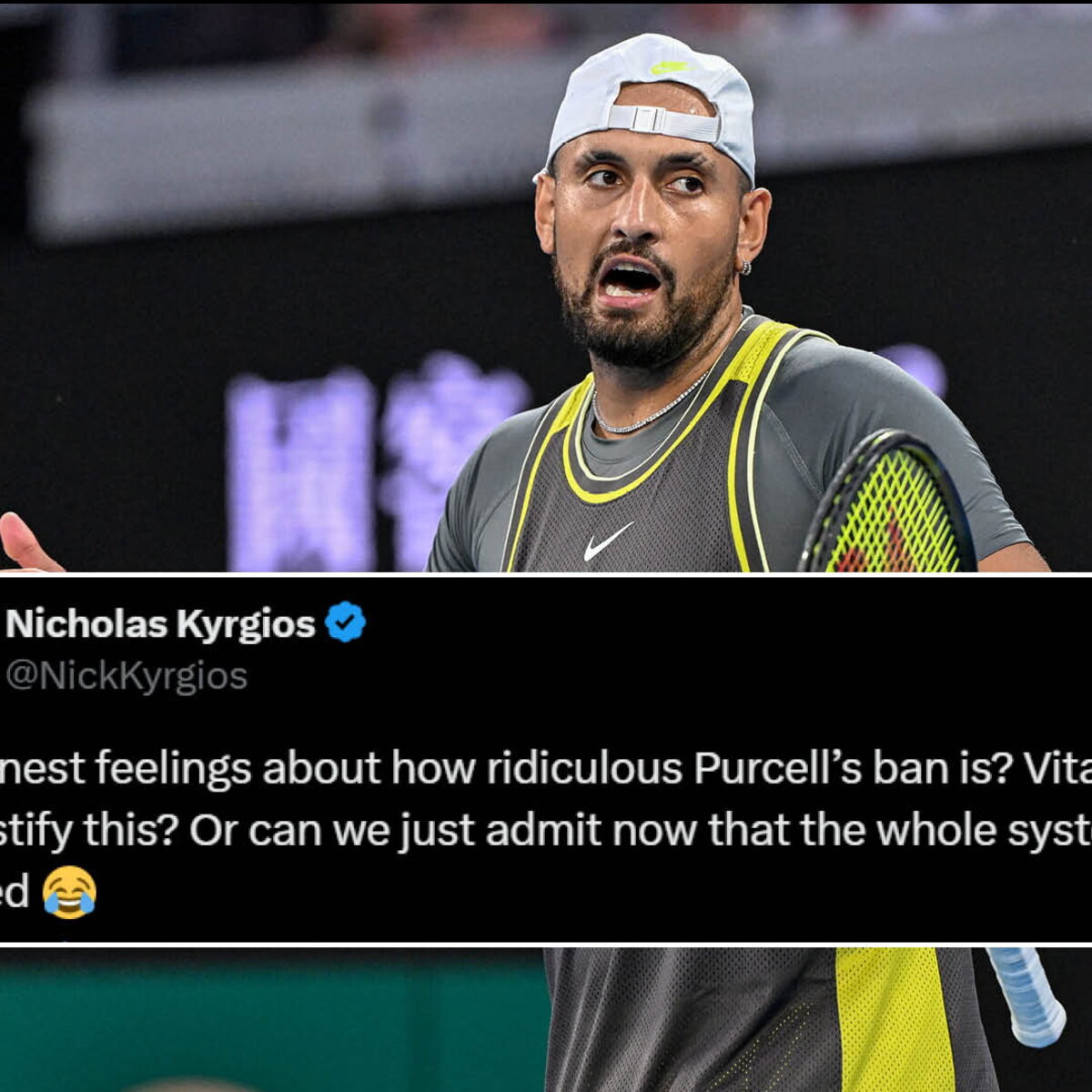 Kyrgios, dalle critiche a Sinner per il doping alla difesa per l'amico ...