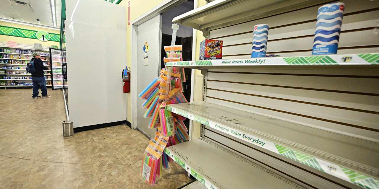 GDP shrinks for first time in 3 years as Trump tariffs trigger record trade deficit. Tip of the ...