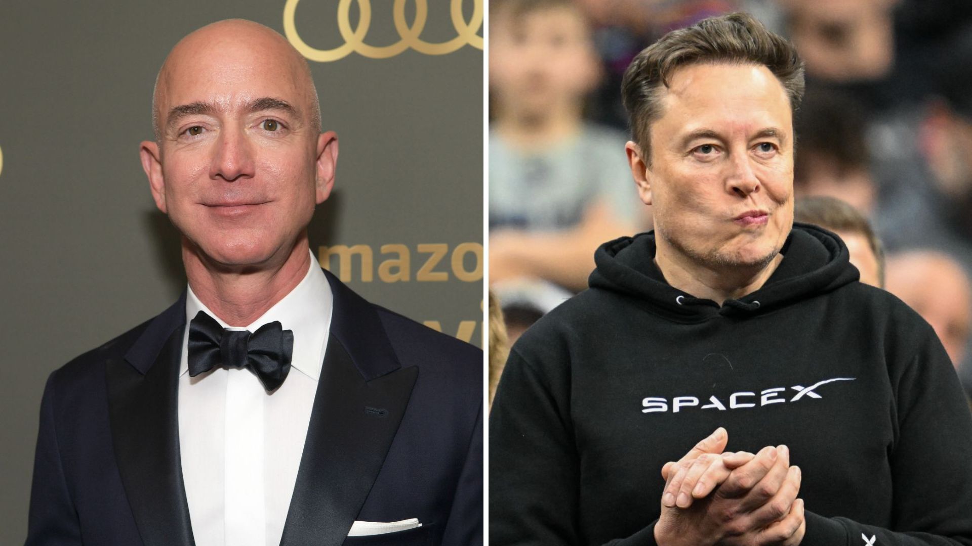 Jeff Bezos takes on Elon Musk