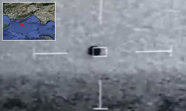 Mysterious underwater 'UFO base' spotted just 6 miles off the West Coast