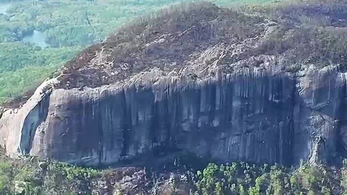 Officials share bird’s eye view of aftermath of Table Rock fire