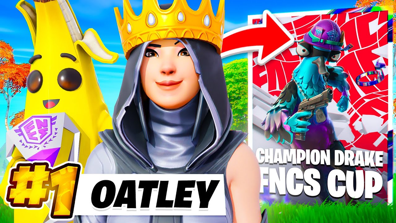 1st Place in Champion Drake FNCS Cup | Victory with Muz