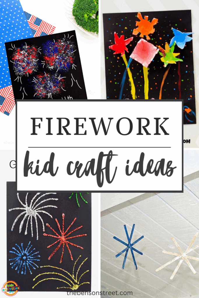 Firework Crafts for Kids to Make: Simple Patriotic Ideas