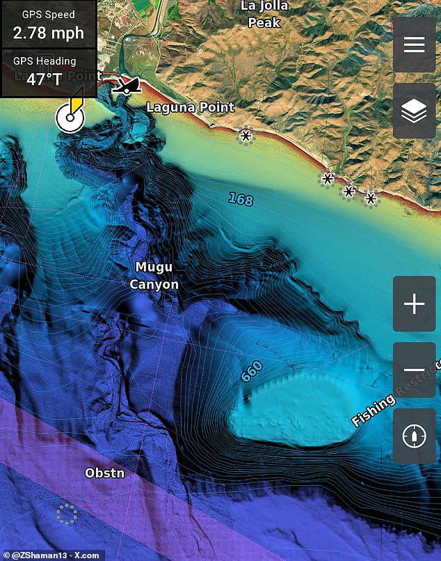 Mysterious underwater 'UFO base' spotted just 6 miles off the West Coast