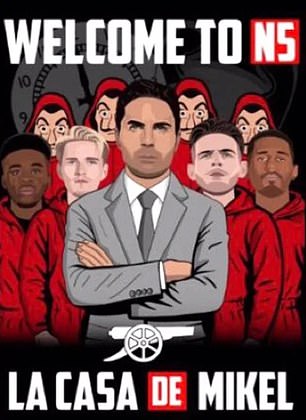 Arsenal are brutally mocked for pre-match display ahead of Champions ...