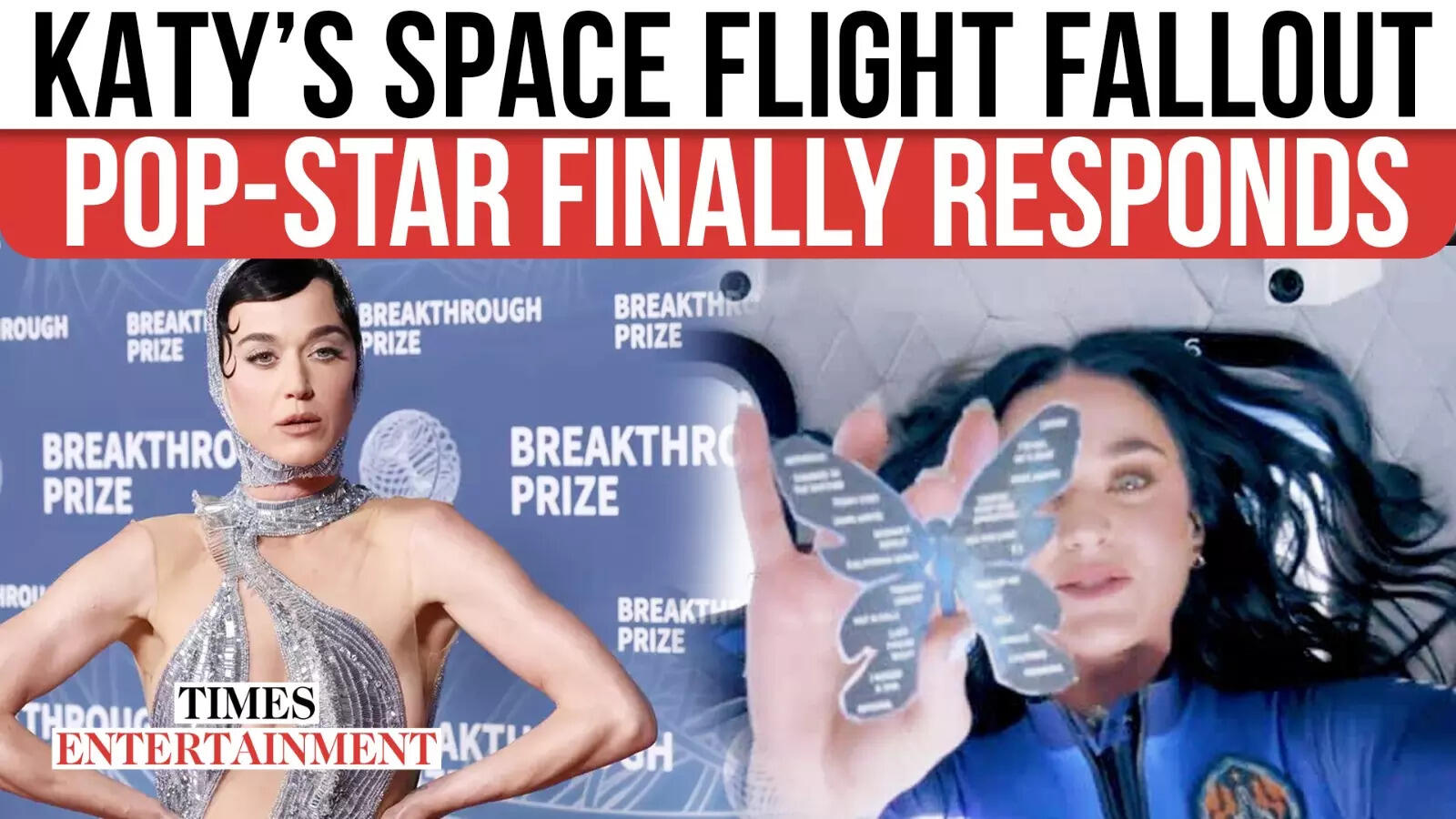 Katy Perry FINALLY Breaks Silence After BRUTAL Internet Trolling Over Blue Origin Space Adventure