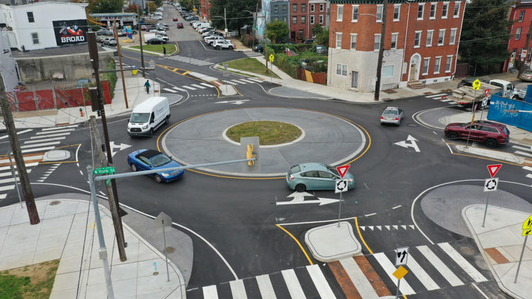 Philadelphia is going all in on traffic roundabouts