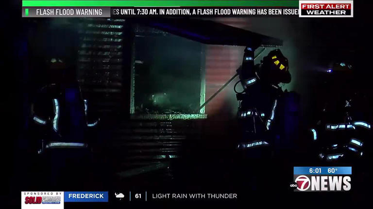 Fire Crews battle early morning blaze in South Lawton