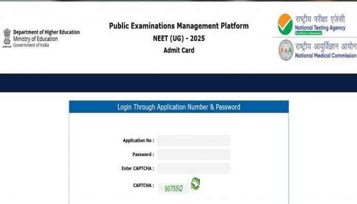 NEET UG Admit Card 2025 Released At neet.nta.nic.in- Check Direct Link, Steps To Download Hall ...