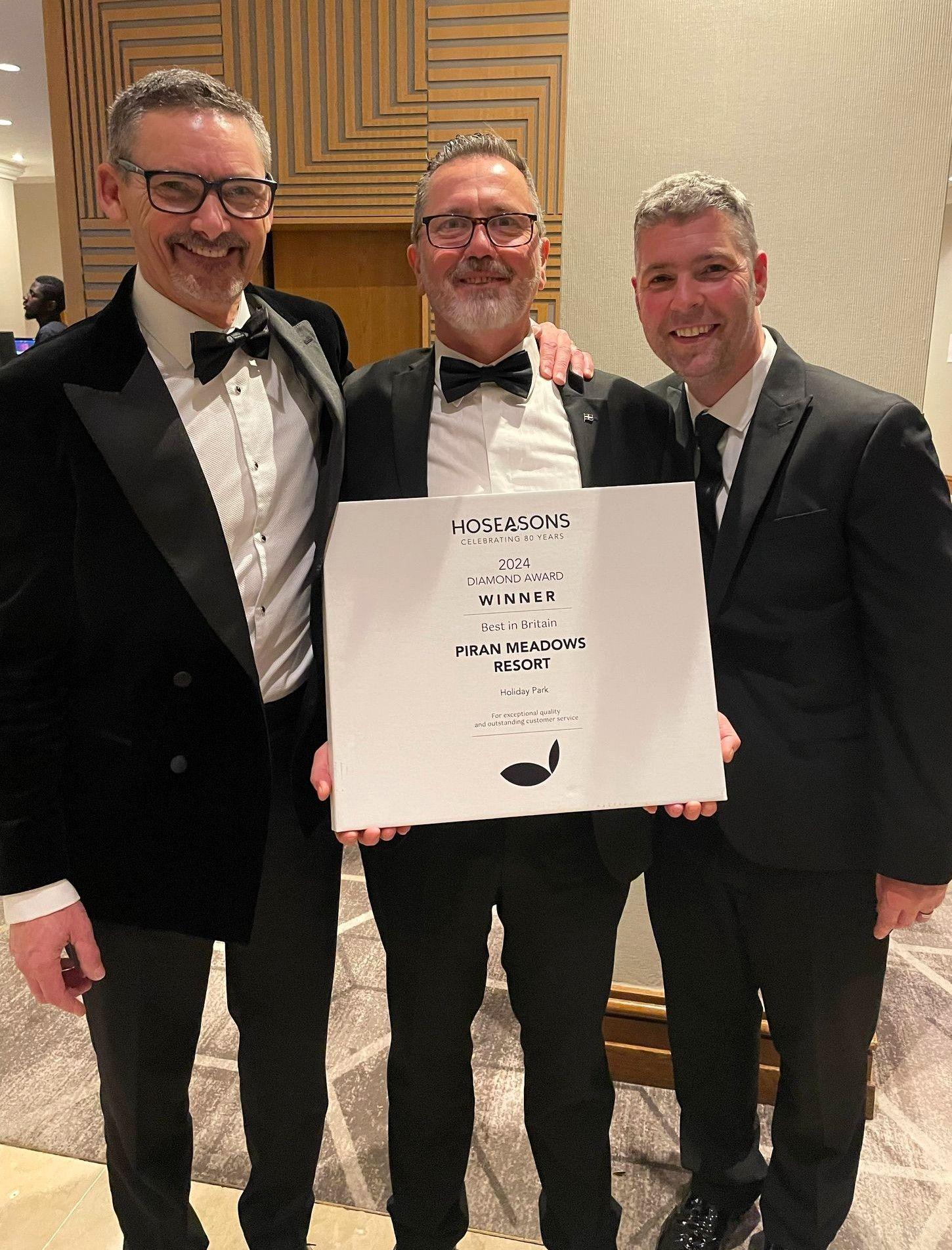 Holiday resort celebrates 10th anniversary with 'Best in Britain' title