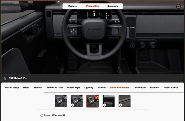 The best way to order your Slate truck