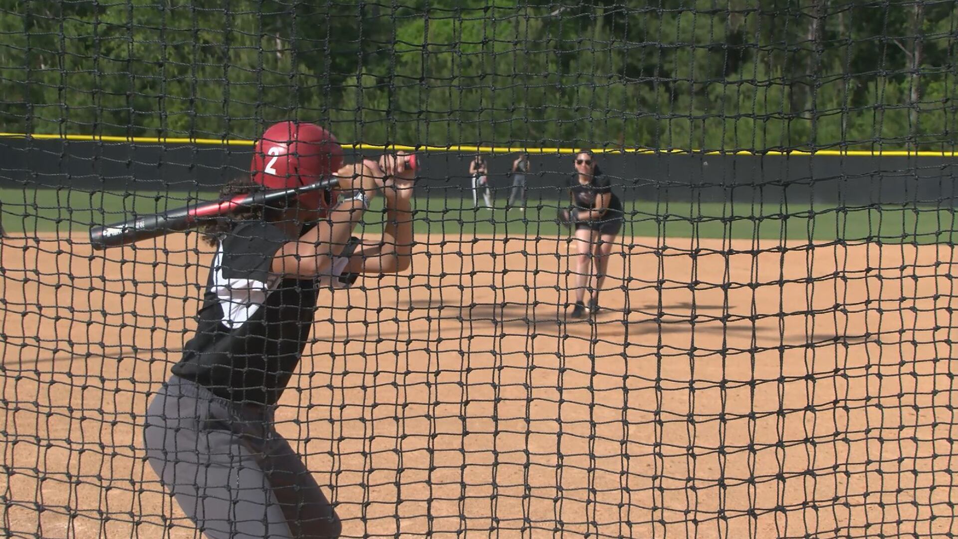 Harrison Central Softball pink with post-season pride