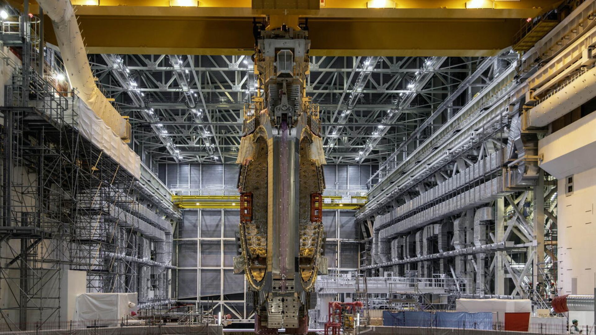 Photos: World’s largest nuclear reactor project revives with record ...