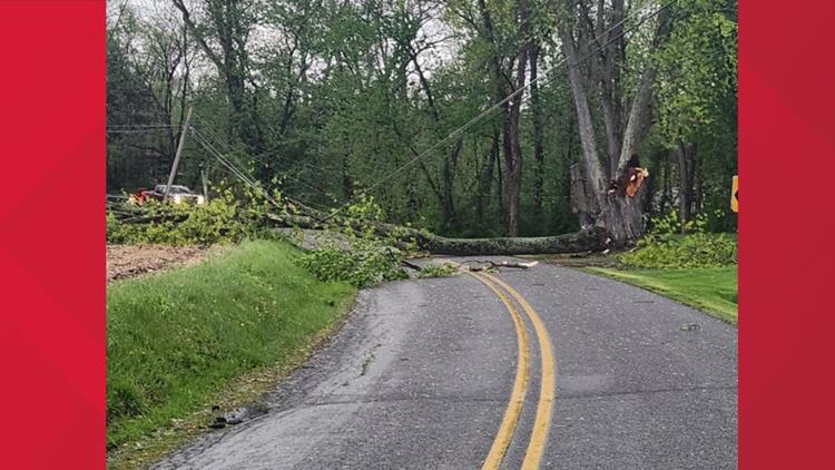 Thunderstorms cause thousands of power outages and wind damage across ...