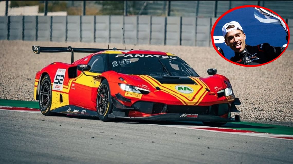 El argentino que correrá en Ferrari