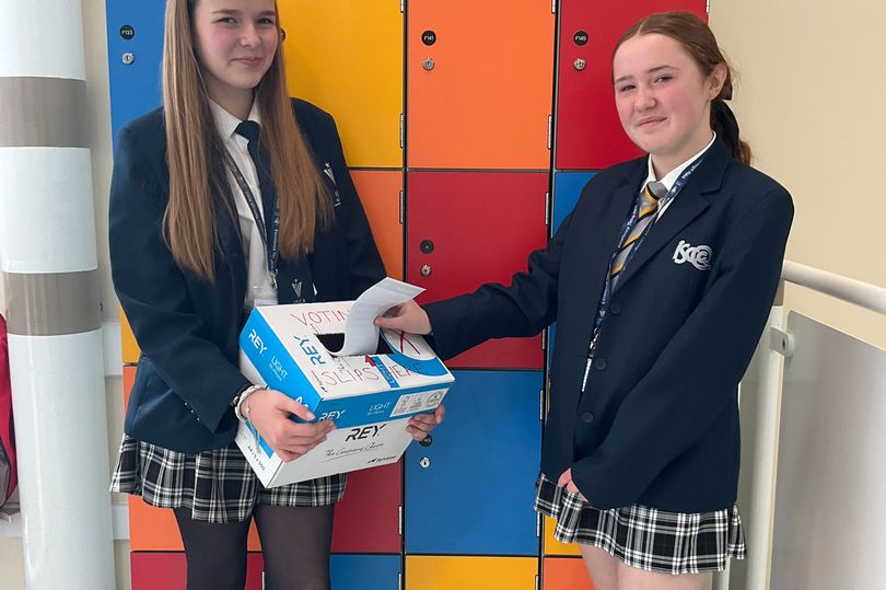 Students cast real votes and made their voices count in Devon