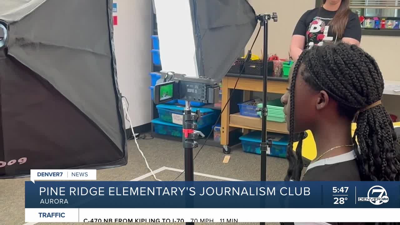 Journalism Club at Pine Ridge Elementary