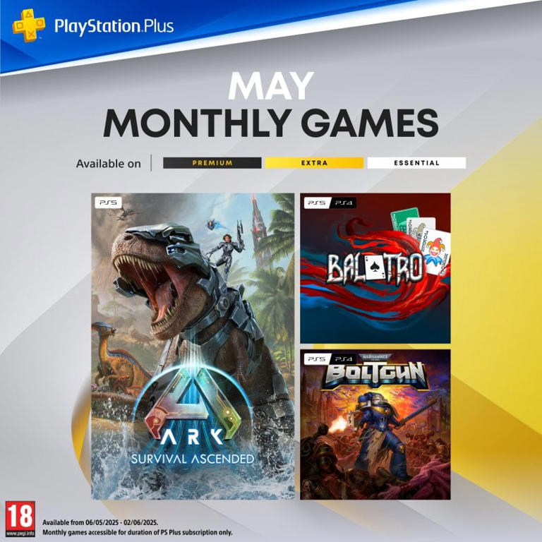 PlayStation Plus: Sony ha svelato i "giochi gratis" di maggio della fascia Essential su PS4 e PS5