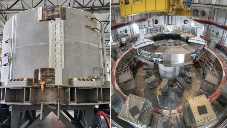 World’s largest nuclear reactor gets 3,000-ton magnet core for 10x ...