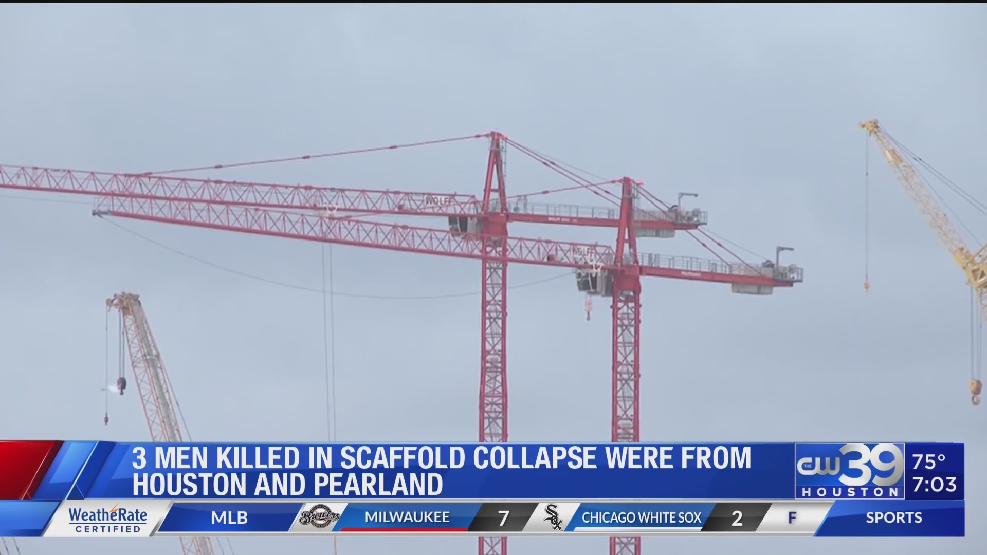 3 killed, 2 injured in scaffold collapse at Port Arthur construction site