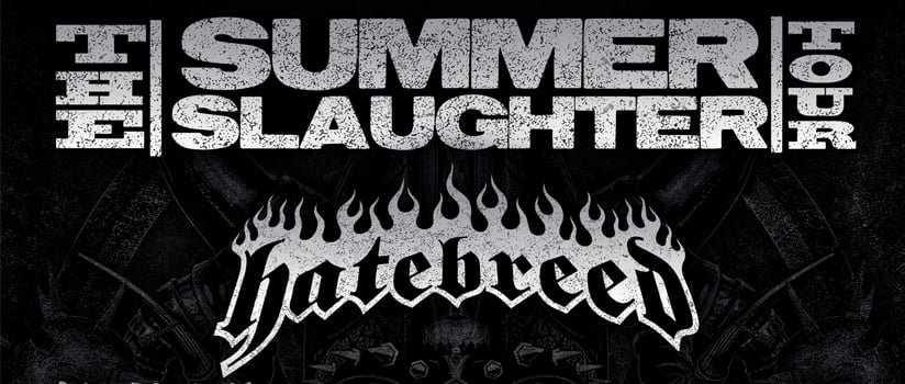 Summer Slaughter Tour 2025 announced (Hatebreed, Bleeding Through)