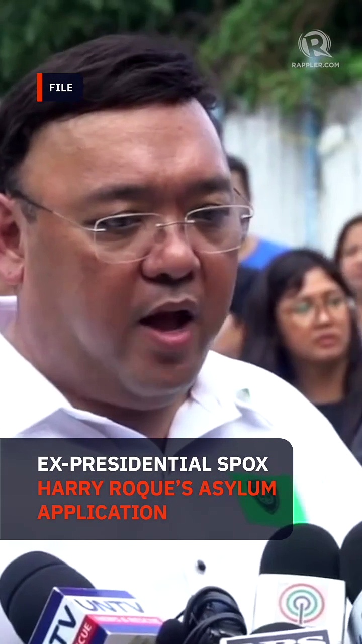 Philippine government will block Harry Roque’s asylum bid – DOJ