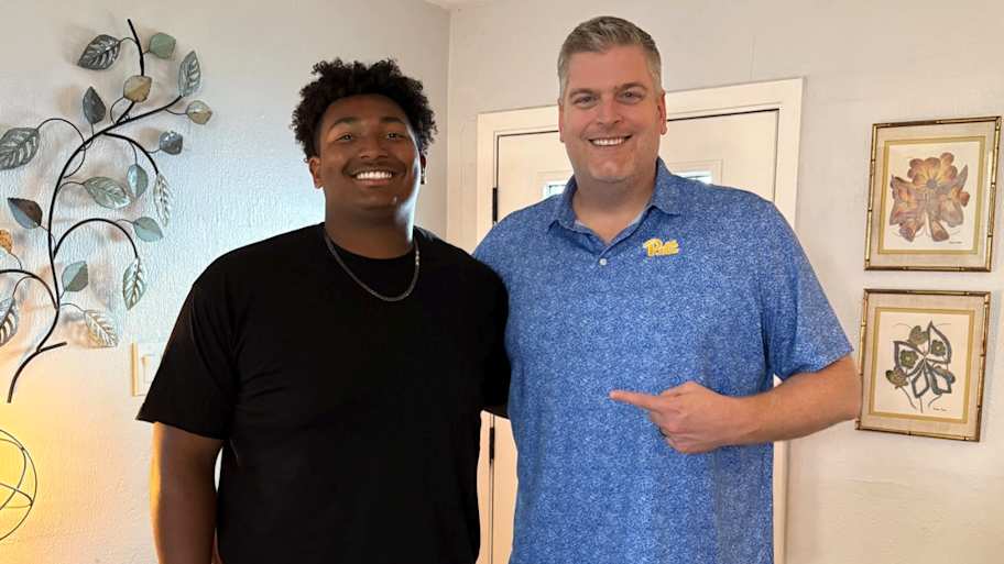 Pitt Football O-Line Coach Visits Key Tackle
