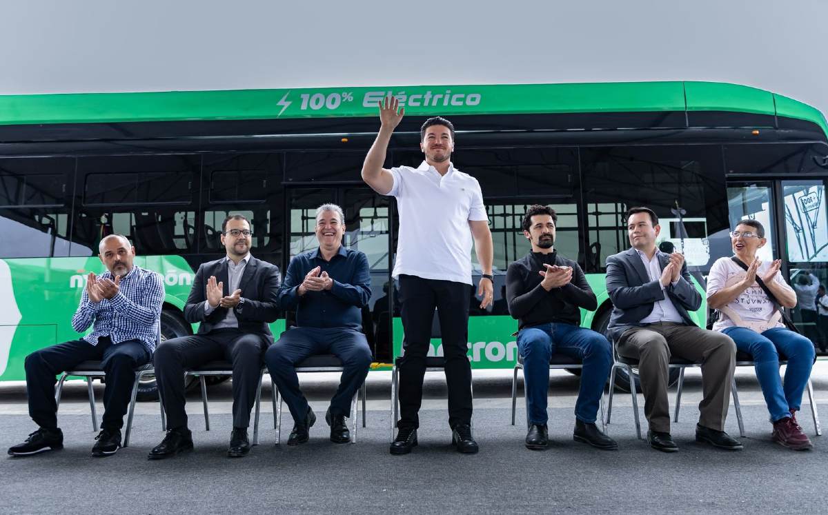 Samuel García arranca operación de unidades de Transmetro eléctricas en ...