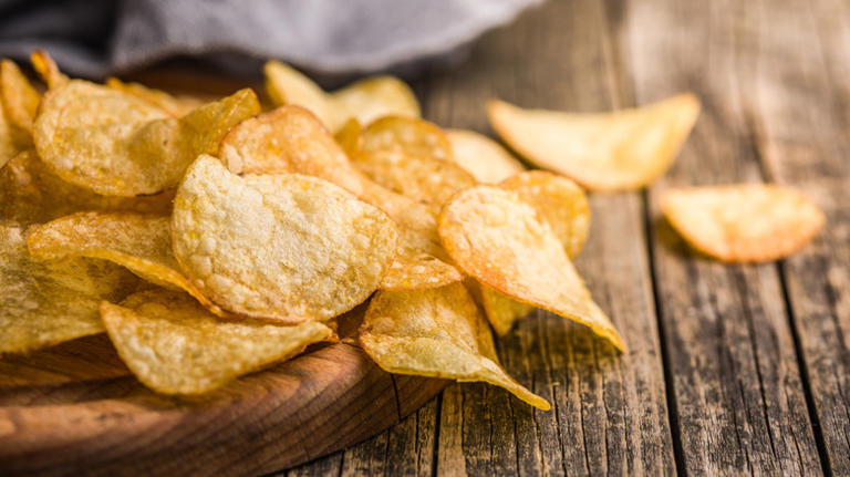 Add A Sweet Touch To Homemade Potato Chips With A Coating Of Honey Butter