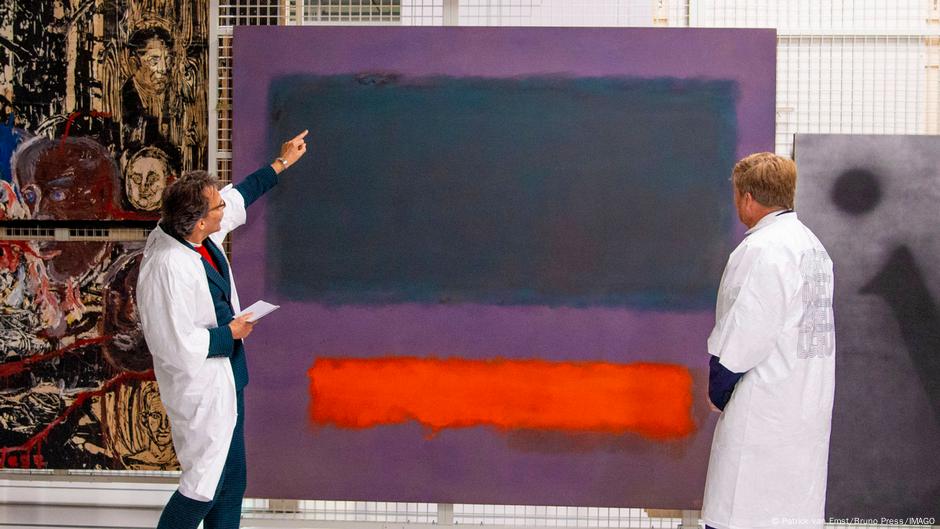 Museo busca restauradores para el cuadro dañado de Mark Rothko
